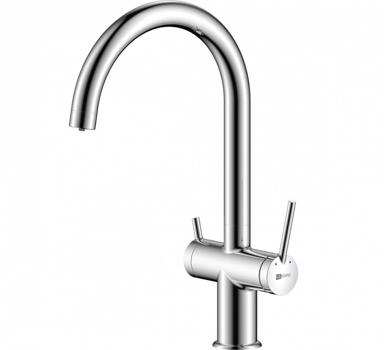 Смеситель для кухни Lemark Minima LM3861C с подключением к фильтру с питьевой водой хром