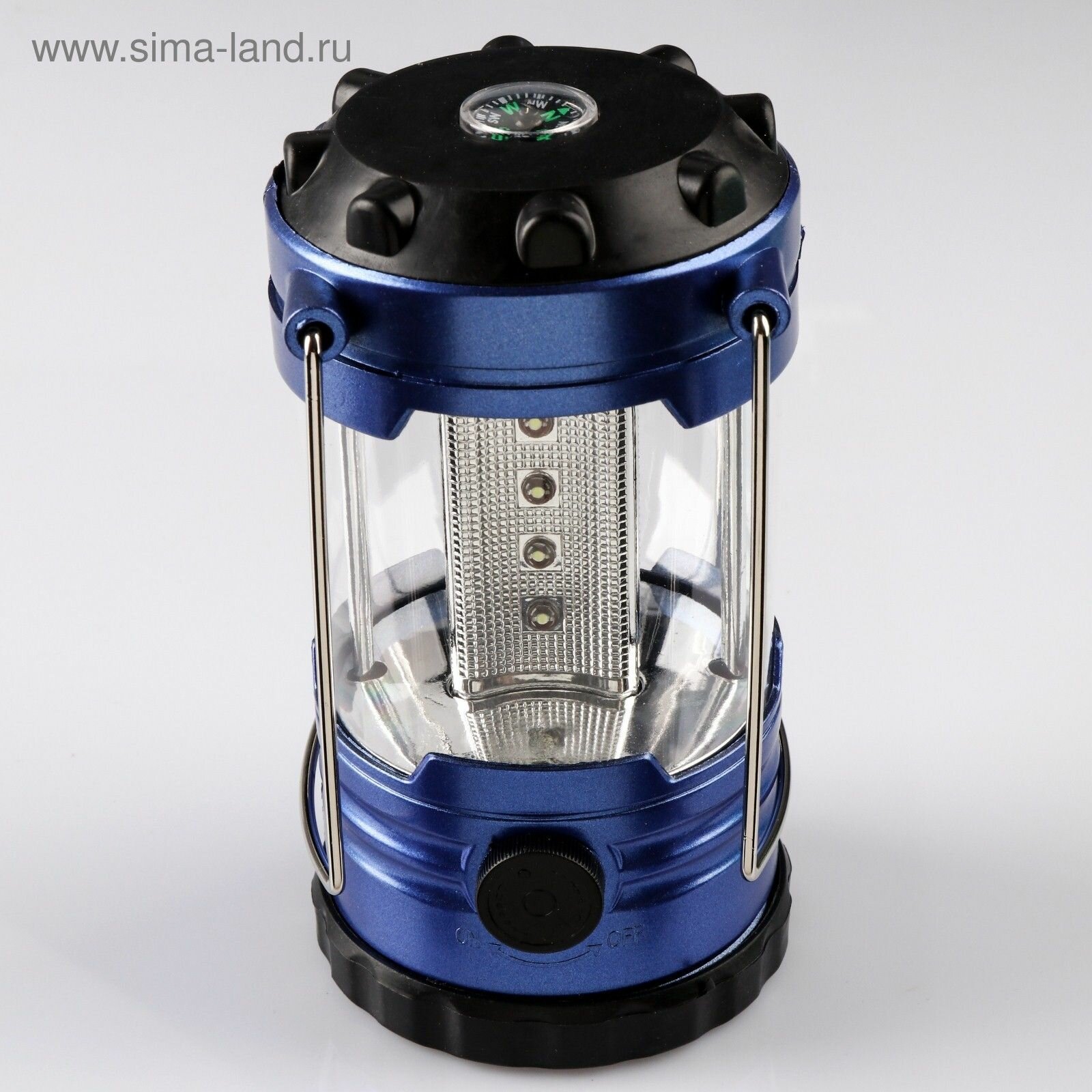 Фонарь кемпинговый "Мастер К.", 1 режим, 14.5х8 см, 3 АА