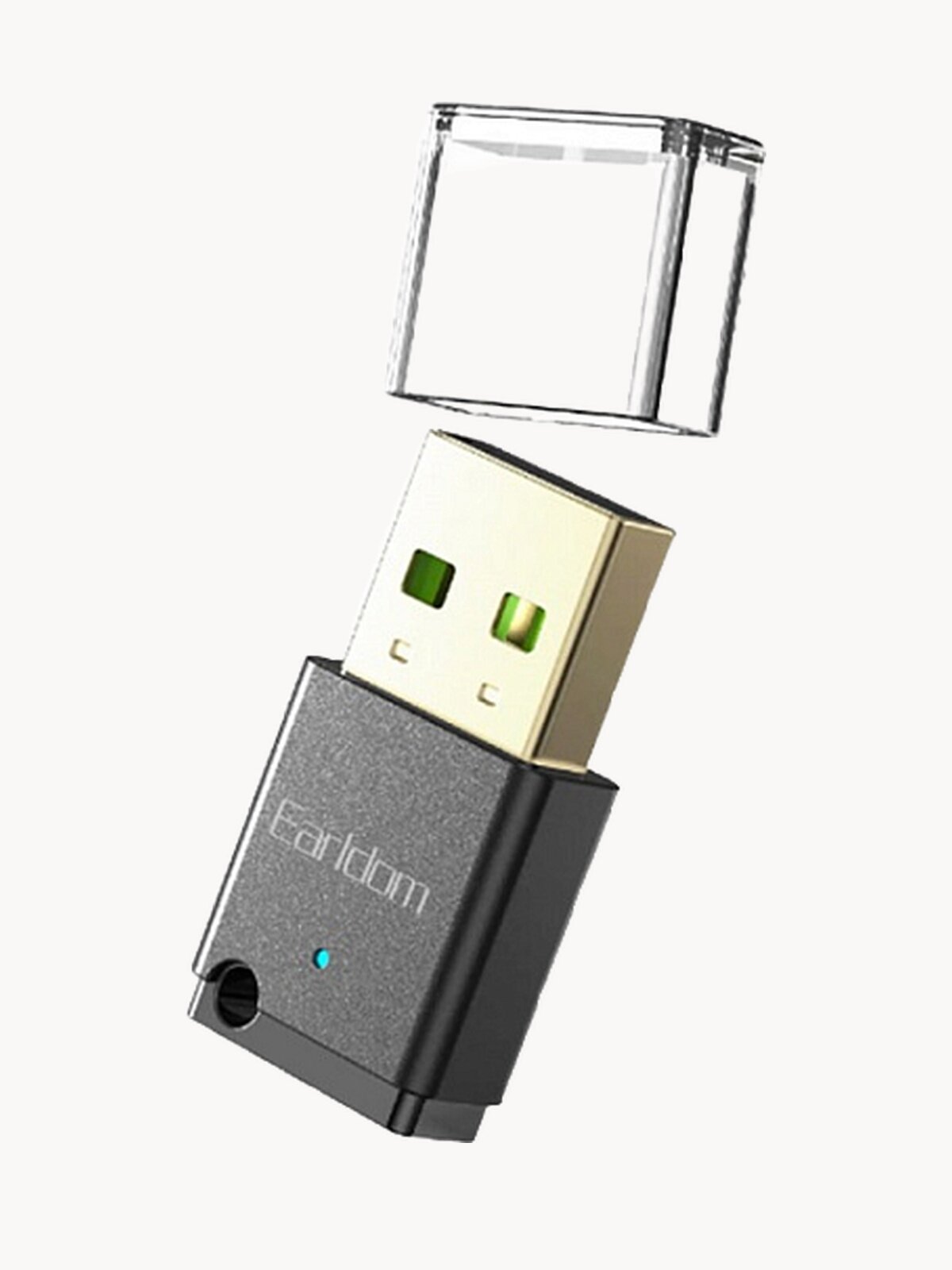 Bluetooth-адаптер Earldom, BR08, для машины, компактный, чёрный