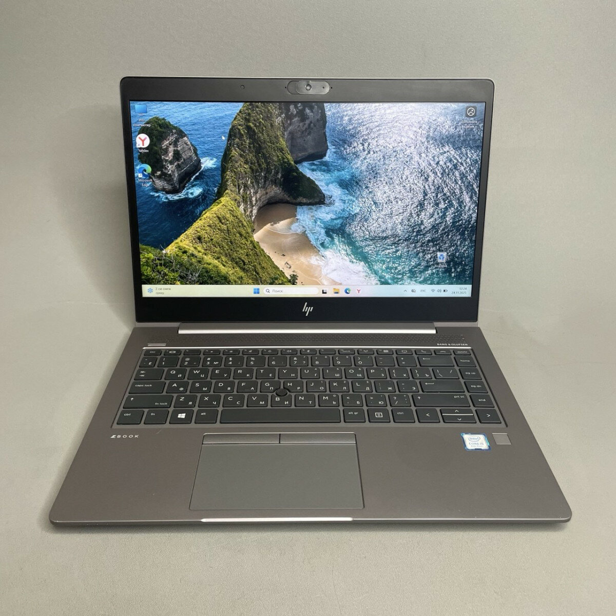 14'' FHD Ноутбук HP Zbook 14U G5 (2GY11AV) серый