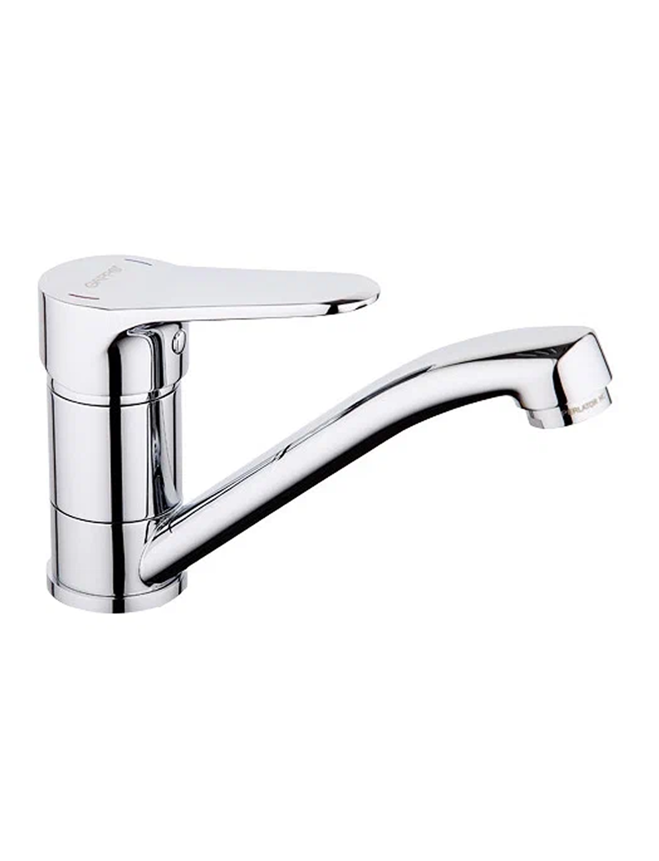 Смеситель для кухни Gappo G4536 с функцией поворотного излива и высоким изливом