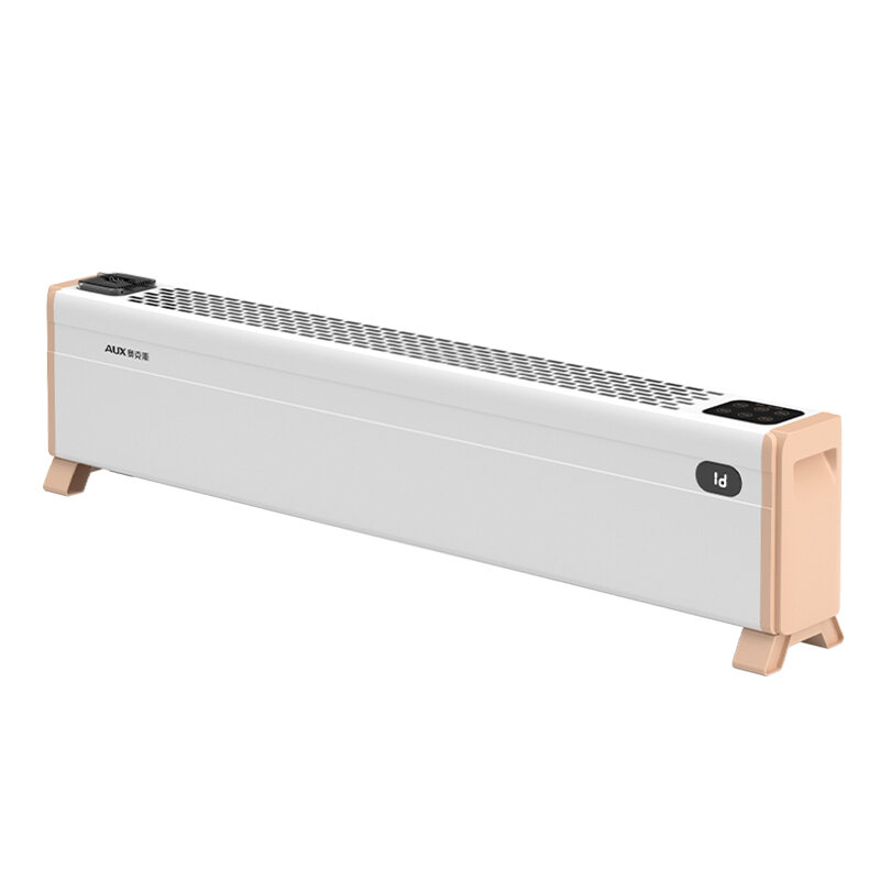Плинтусный обогреватель AUX NTJX-T160F, белый, энергосберегающий