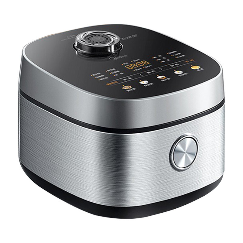 Рисоварка Midea 13472867, 4L, silver, высокая мощность, автоматическое отключение