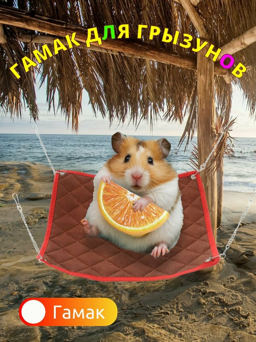 GoSi Гамак для Крыс подвесной, Шиншилл, Морской свинки, Дегу.