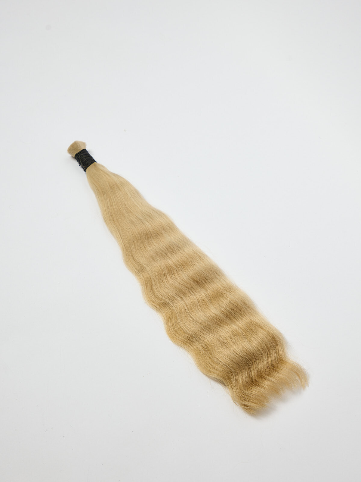 Волосы для наращивания, блонд, тон 9.1 , длина 53см. 130гр, "Your Hair Exclusive", Славянские волосы