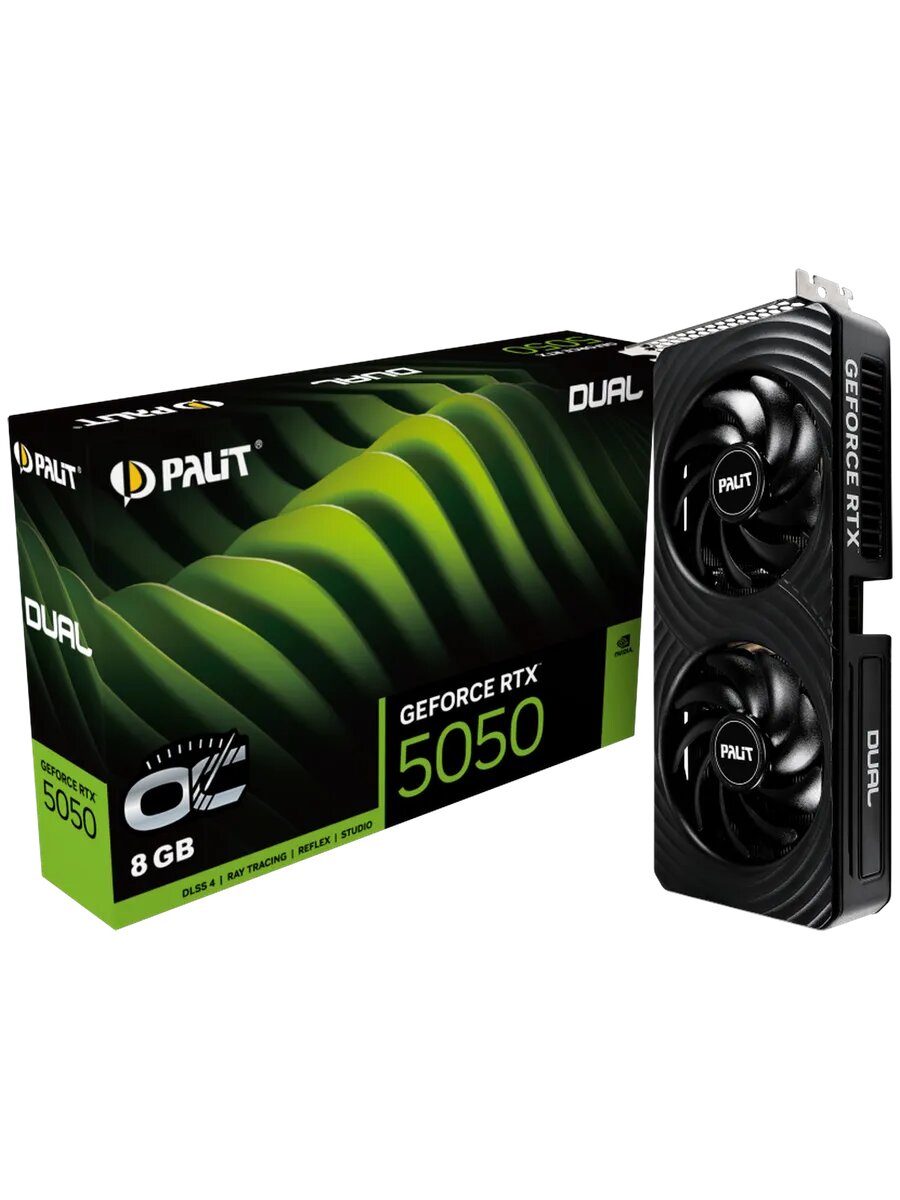 Видеокарта RTX 5050 8 ГБ RTL (NE65050S19P1-GB2070D)