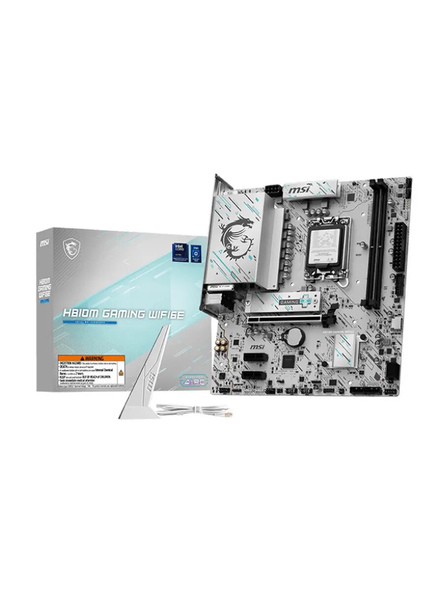 Материнская плата H810M GAMING WIFI6E LGA1851 Intel H810 mAT