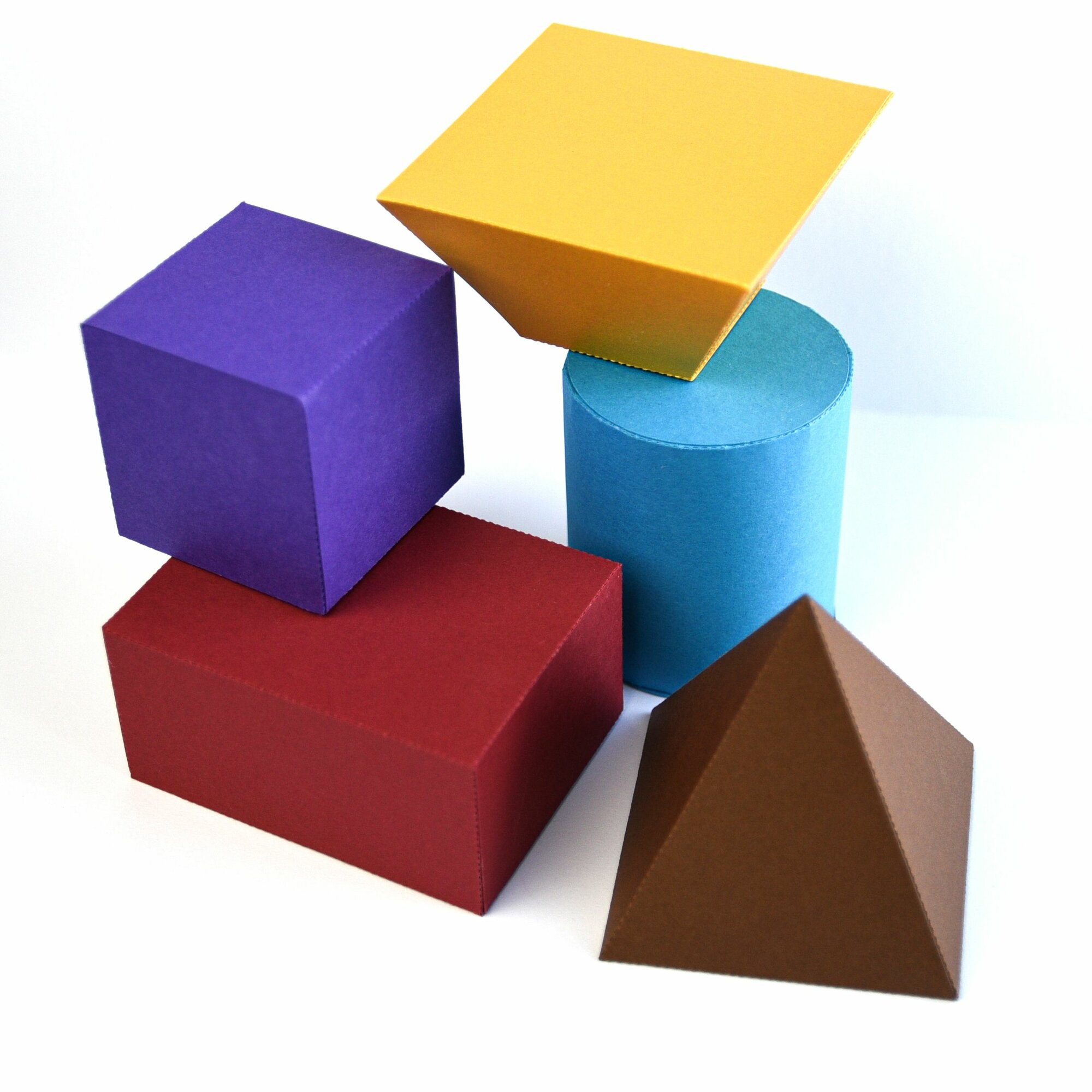 Обучающий развивающий набор "Геометрические фигуры - сделай САМ"