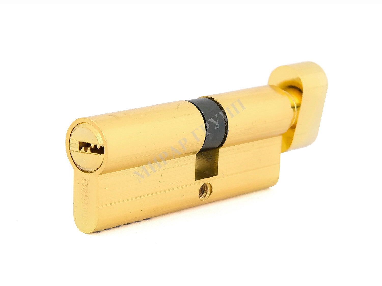 Цилиндровый механизм Palladium ZN 80 (35х45) C BK золото