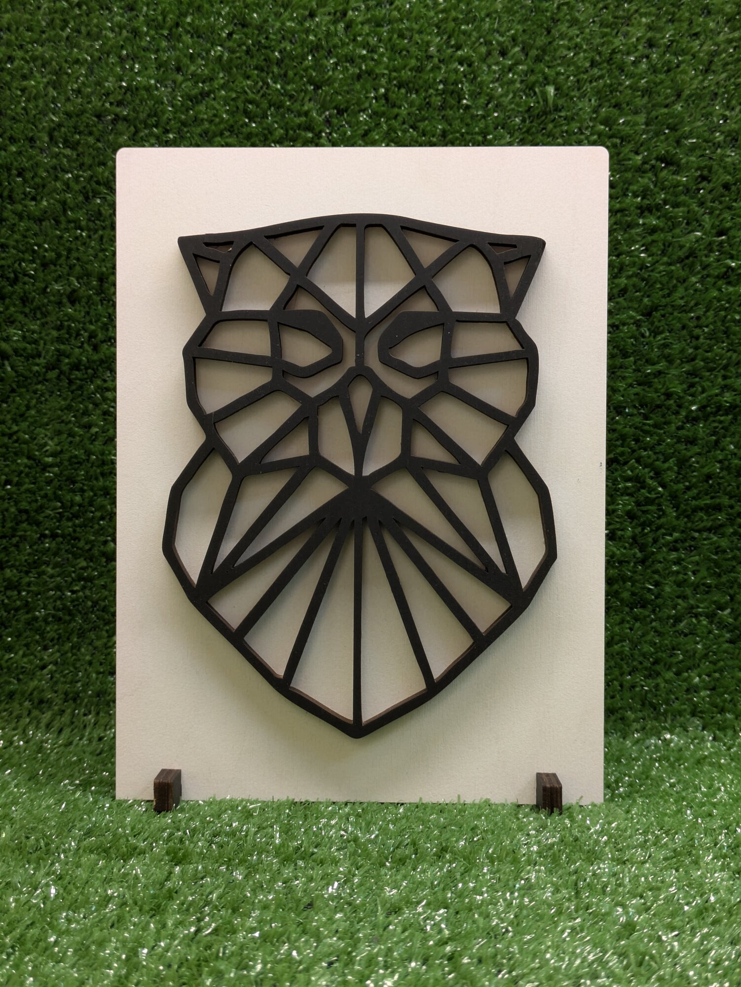 Настольное панно "Сова" 15*20 см