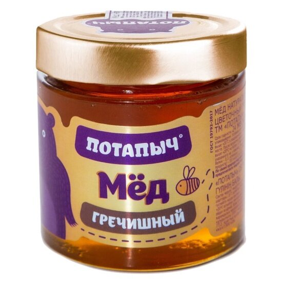 Мёд Потапычъ гречишный 250 г