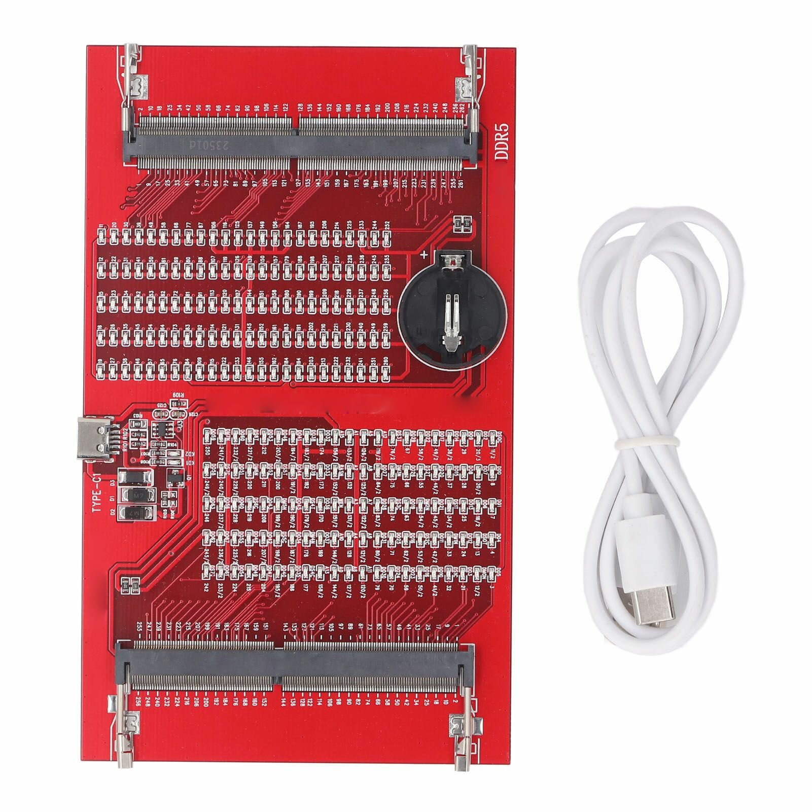 Тестер памяти RAM DDR4 DDR5 2 в 1 с индикатором неисправностей