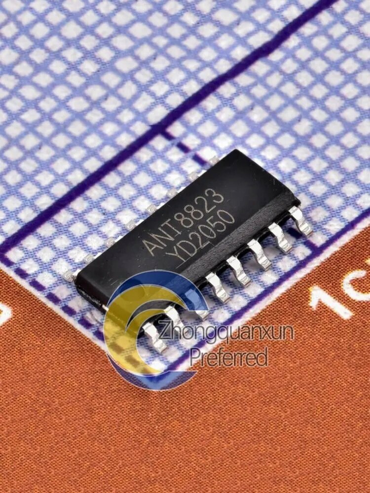 3шт! ANT8823 (SOP-16) 3-5V AB / D класс 3,7 В синхронный двухрежимный стереозвук с защитой от прерывания звука запасные части
