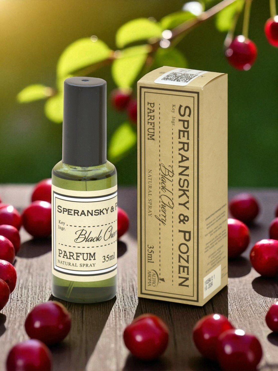 Духи унисекс Speransky&Pozen Black Cherry, 35 мл