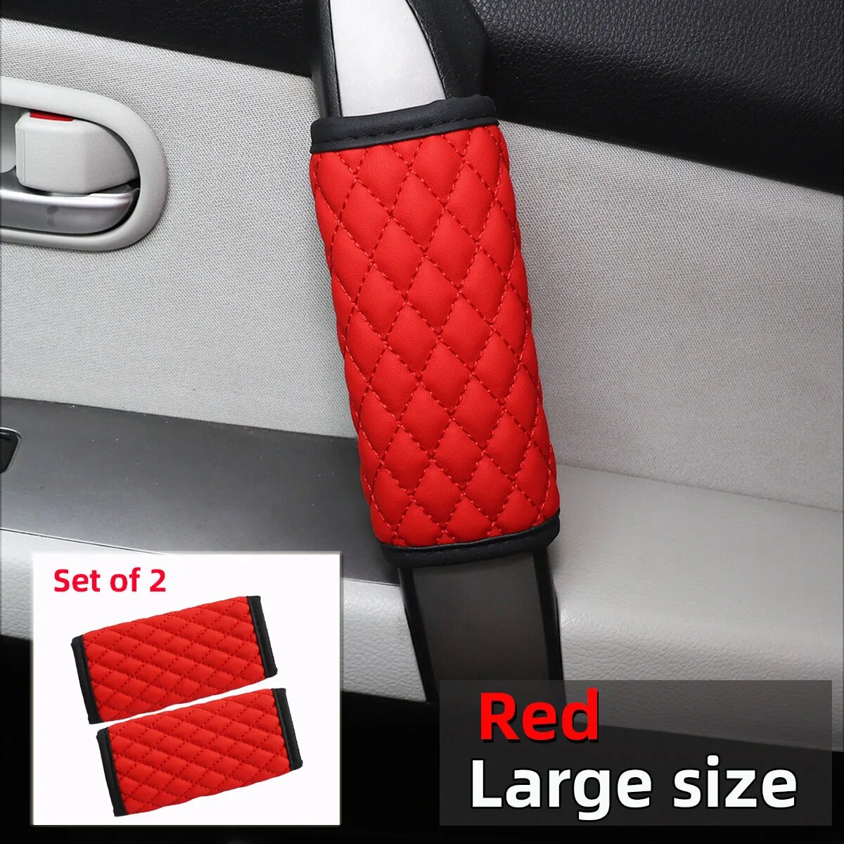 Чехлы на ручки авто, 2 шт, Red Pixiu mini 2L