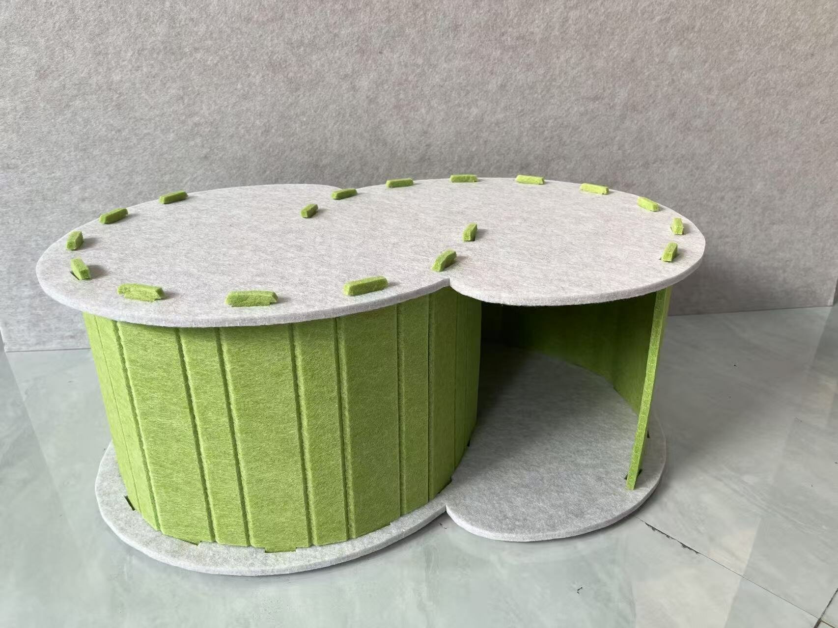 Кошачье гнездо на все времена года, двухслойное вентилируемое кошачье гнездо, съемное, портативное гнездо для хранения