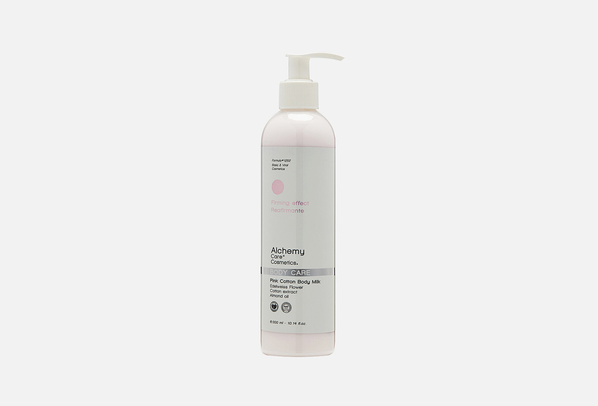 Увлажняющее молочко для тела ALCHEMY CARE Pink cotton body milk 300 мл