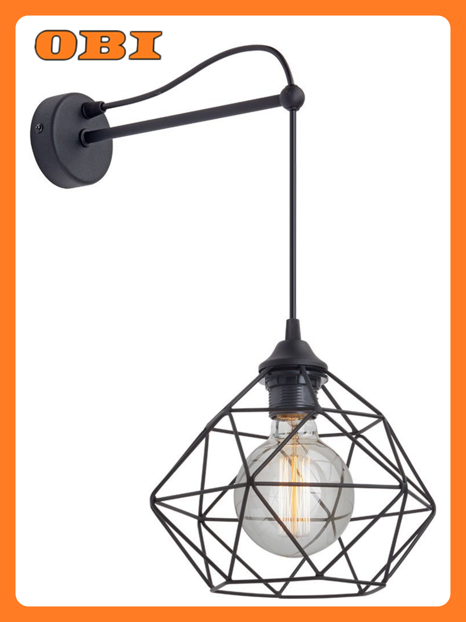 Бра Vitaluce V4258-1/1A черный 1ХE27Х60Вт