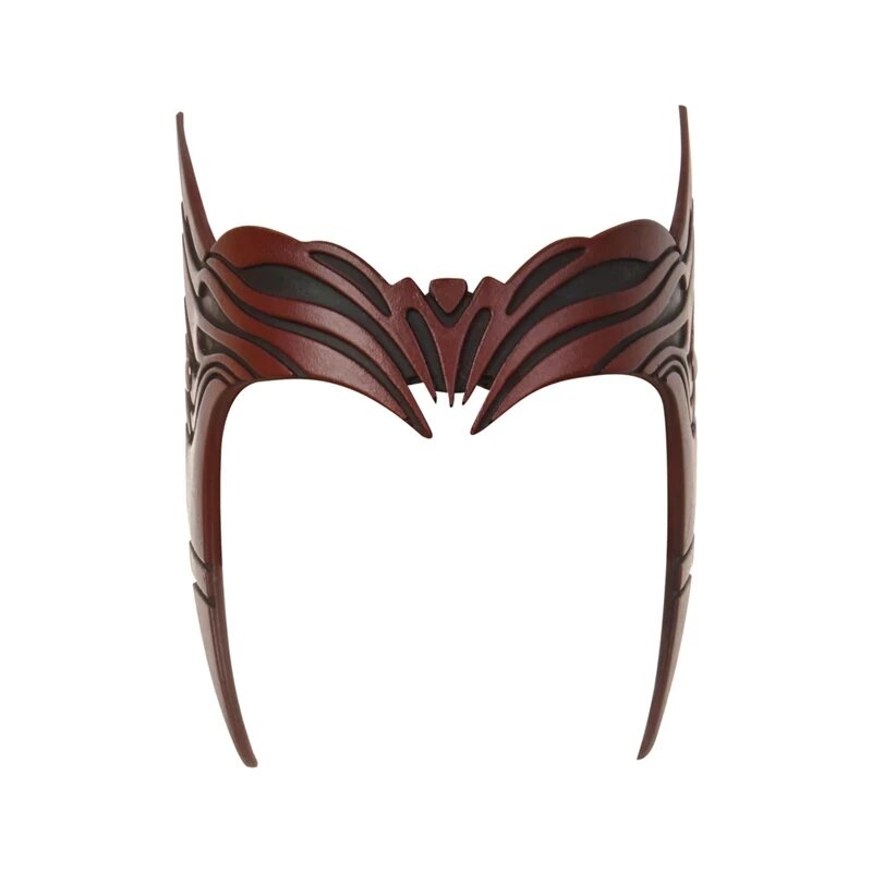 Повязка Ванды Алой Ведьмы из акрила, PU mask 2