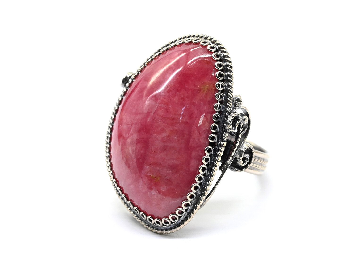 Кольцо, родонит