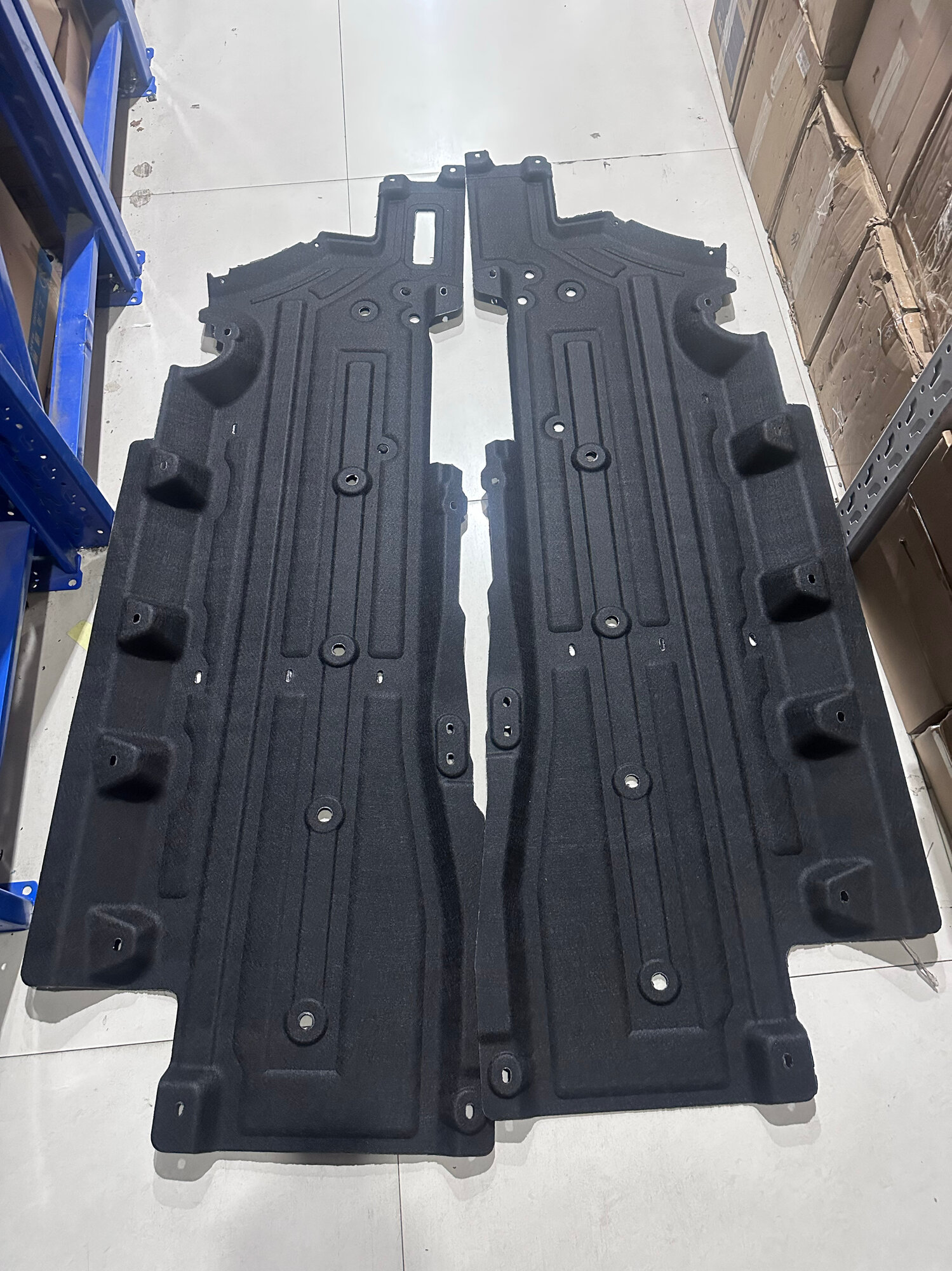 Защитная пластина днища, защита шасси, брызговик для Ford Edge, модели 2015-2020 годов. Левая сторона защиты шасси