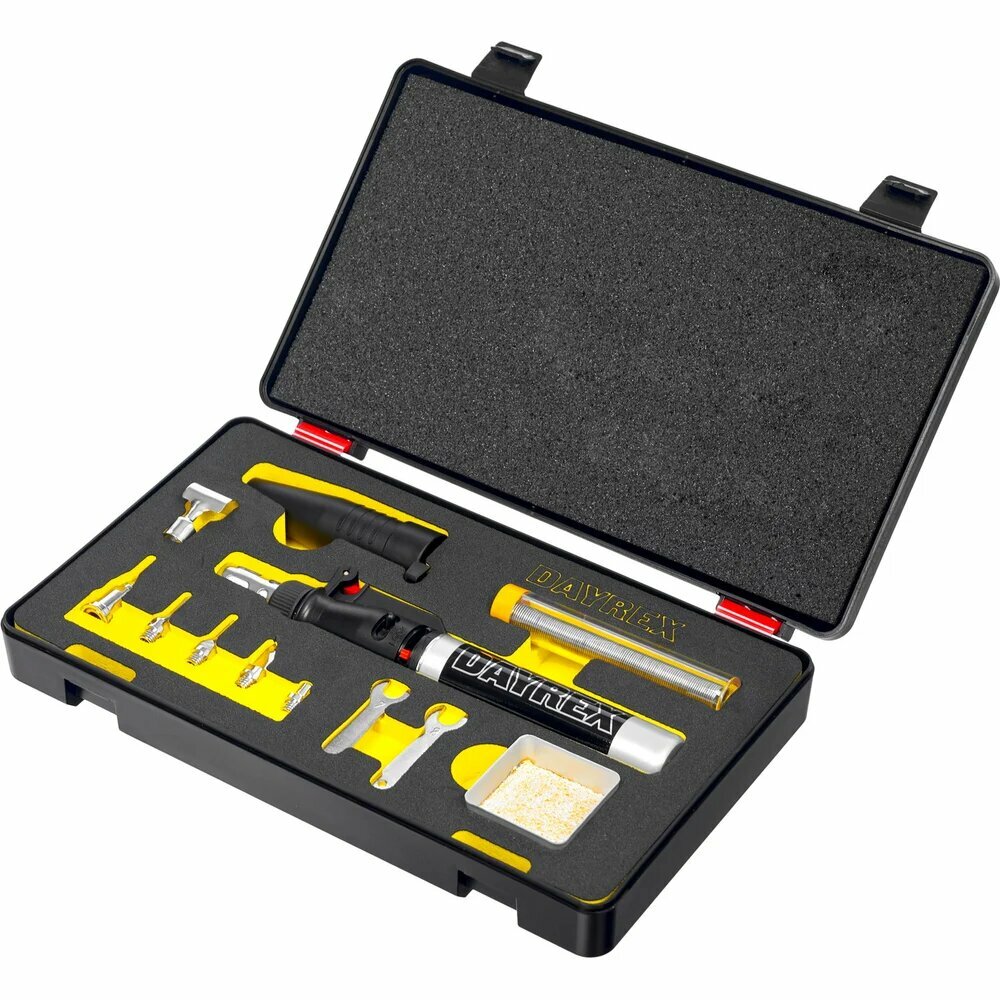 Газовый паяльник DAYREX DR-24 PREMIUM, для домашних условиях для хобби