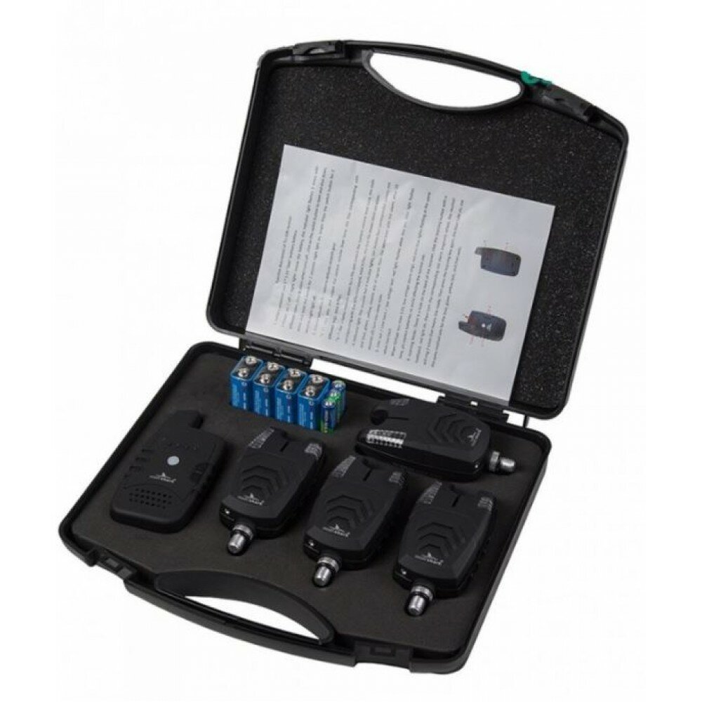 Сигнализатор поклёвки WPE TLI-32, водонепроницаемость, 8 уровней громкости, дальность 200 м