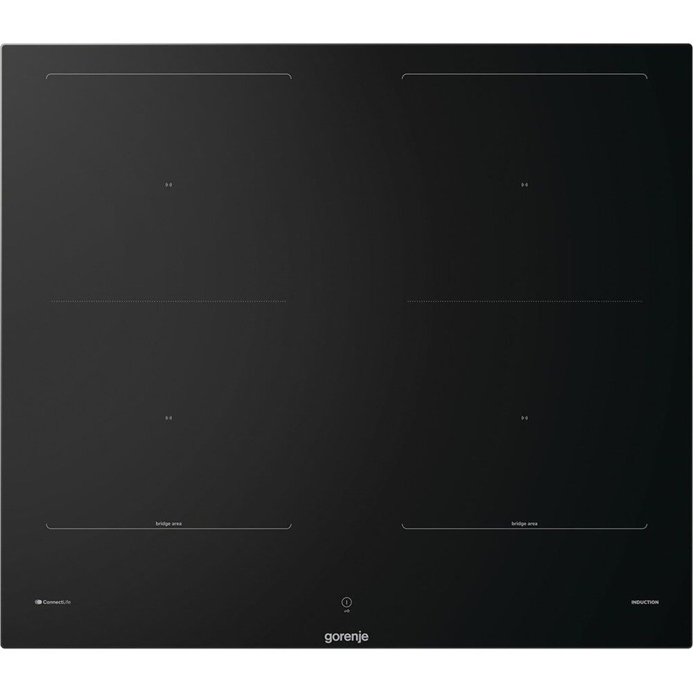 Индукционная плита Gorenje GI6443BSCWF, стеклокерамическая, 4 конфорки