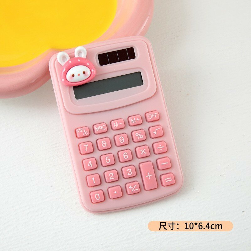 Креативные, милые мультяшные калькуляторы, офисная культура студентов, специализирующаяся на высоком уровне внешности, миниатюрные портативные компьютеры