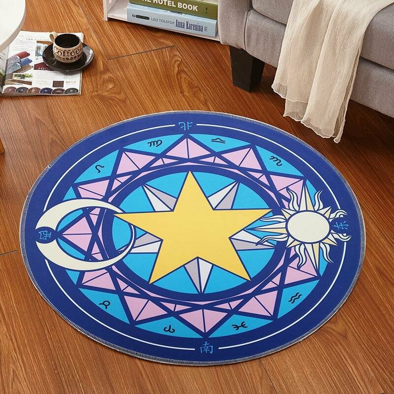 Ковер Constellation, игровой ковер, двухмерный ковер, диаметр 120 см