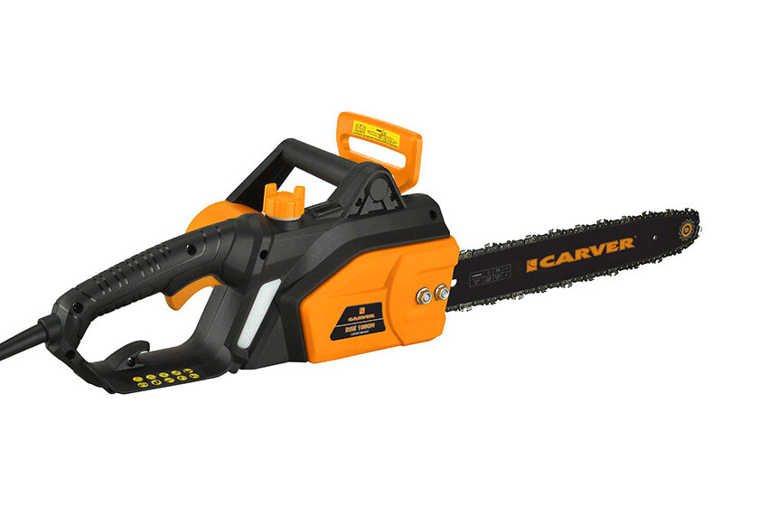 Электропила CARVER-1800М 14" (3/8; 1,3; 52зв.) (1,8кВт)
