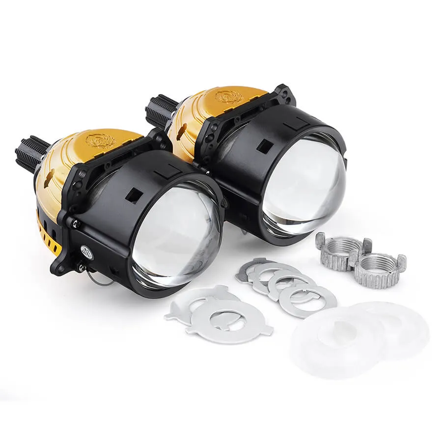 Лампы для автомобилей Aozoom A15 PRO Билед модули 3.0 дюйма, 5500К, съемное крепление, 2шт. (пара)