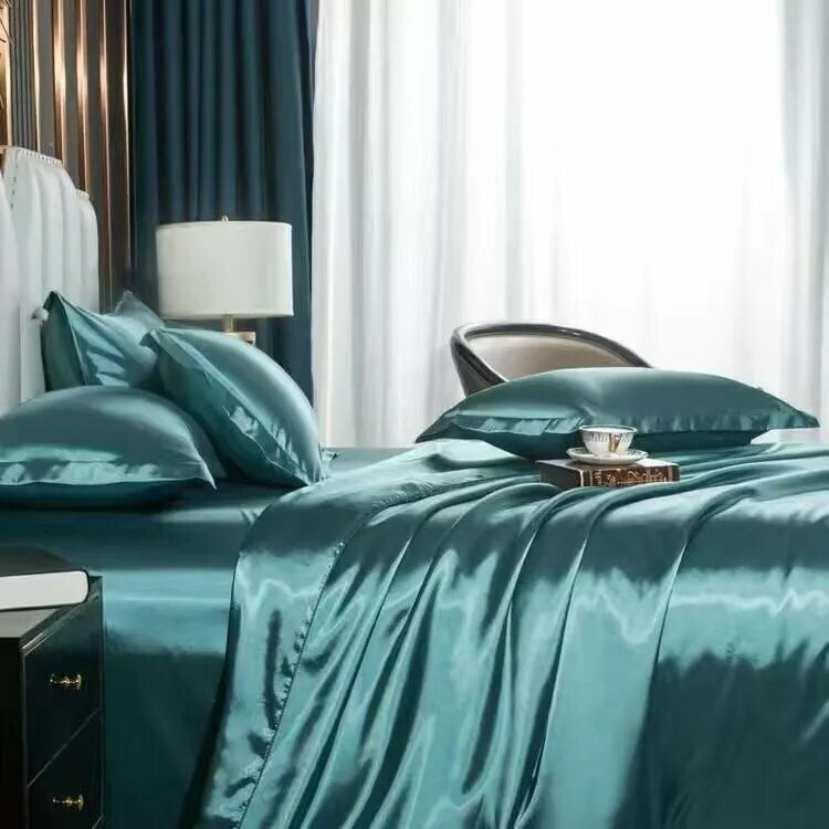 Простыня стандартная, Натуральный шелк, 230x250 см