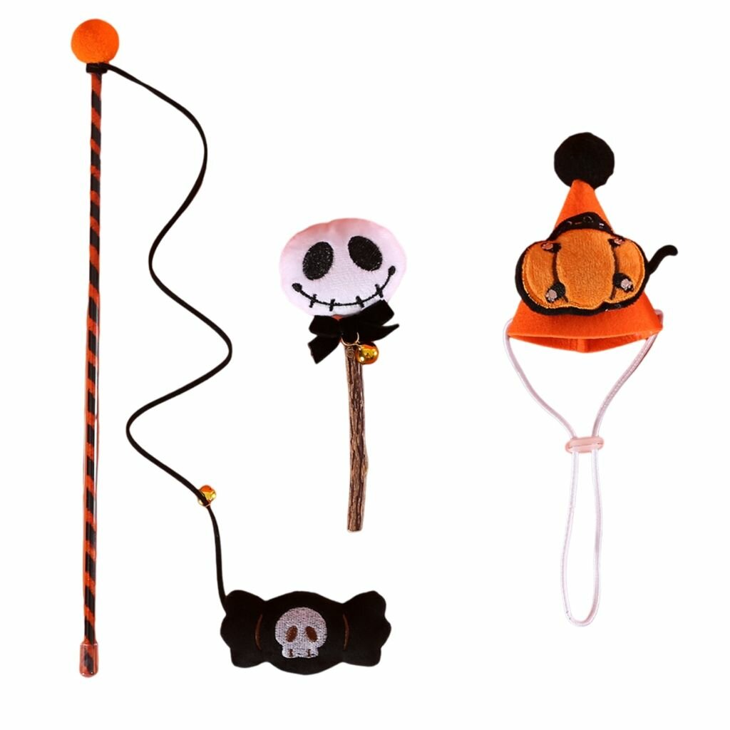 Игрушка для кошек с удочкой и конусом