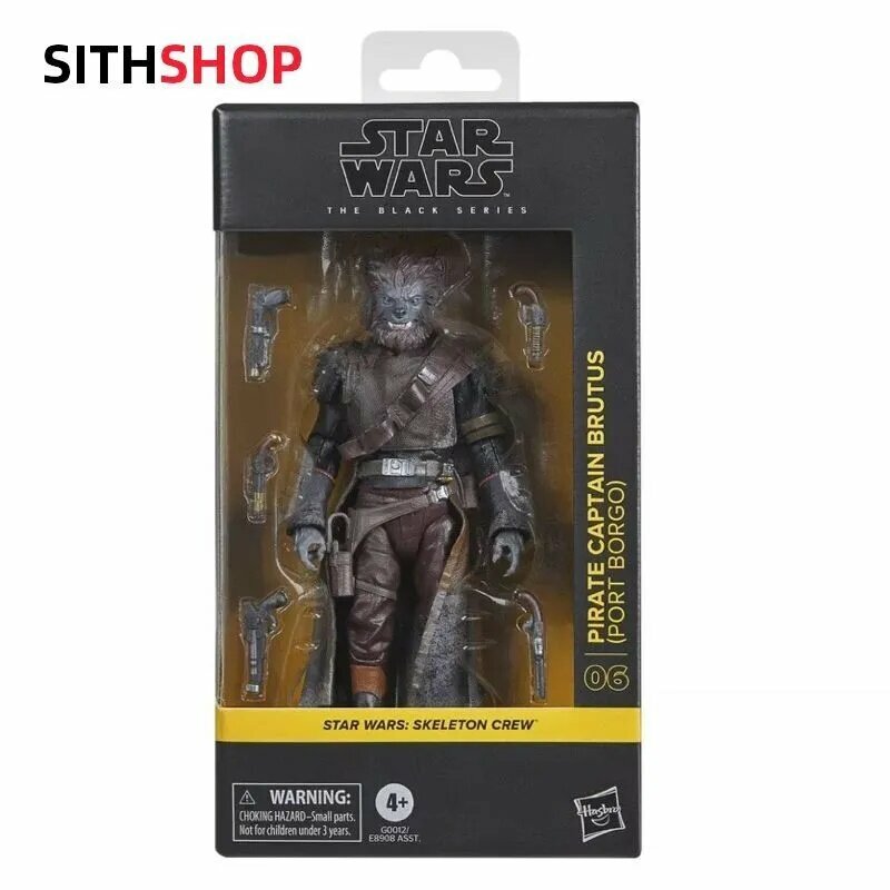 Фигурка Star Wars The Black Series Skeleton Crew Pirate Captain Brutus (Port Borgo) 6 Inch Action Figure