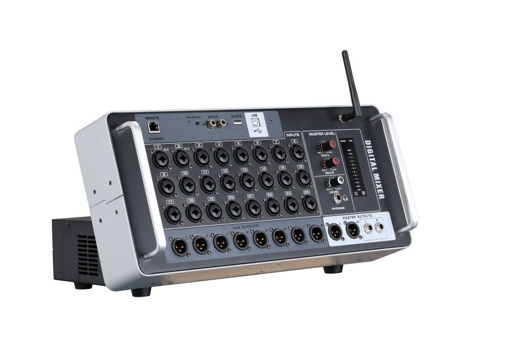 QL24 Цифровой микшерный пульт, 24 канала, LAudio