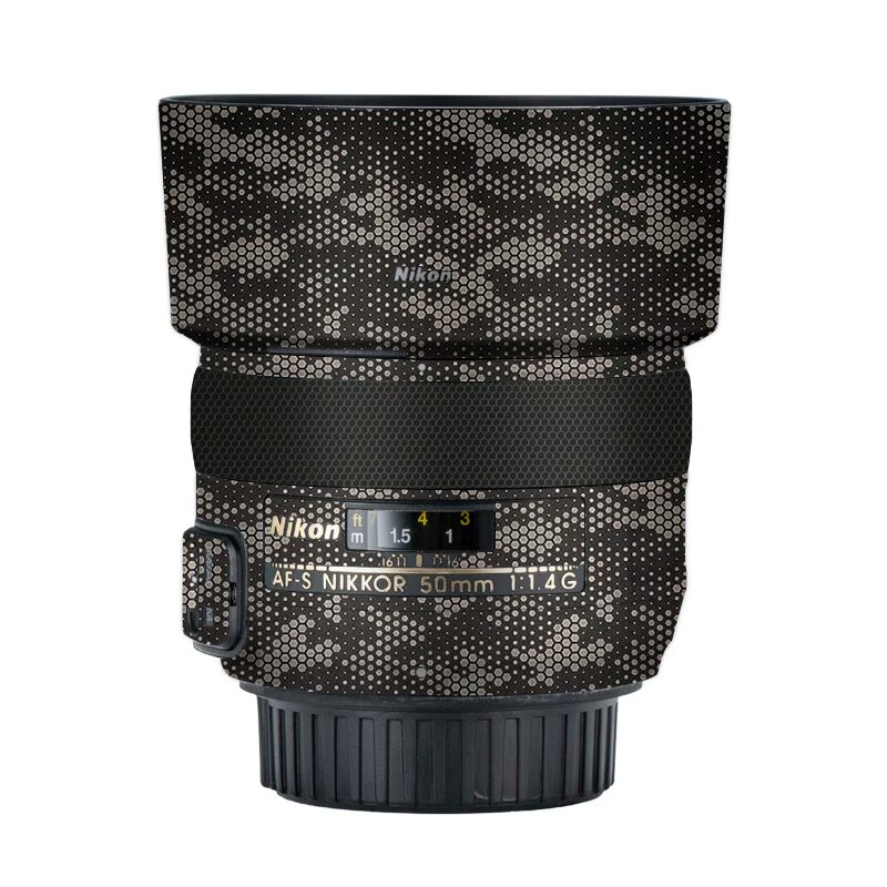 3M Nikon AF-S 50mm f/1.4G Фильм для защиты объектива - Змеиная Чешуя Титановая для объектива камеры