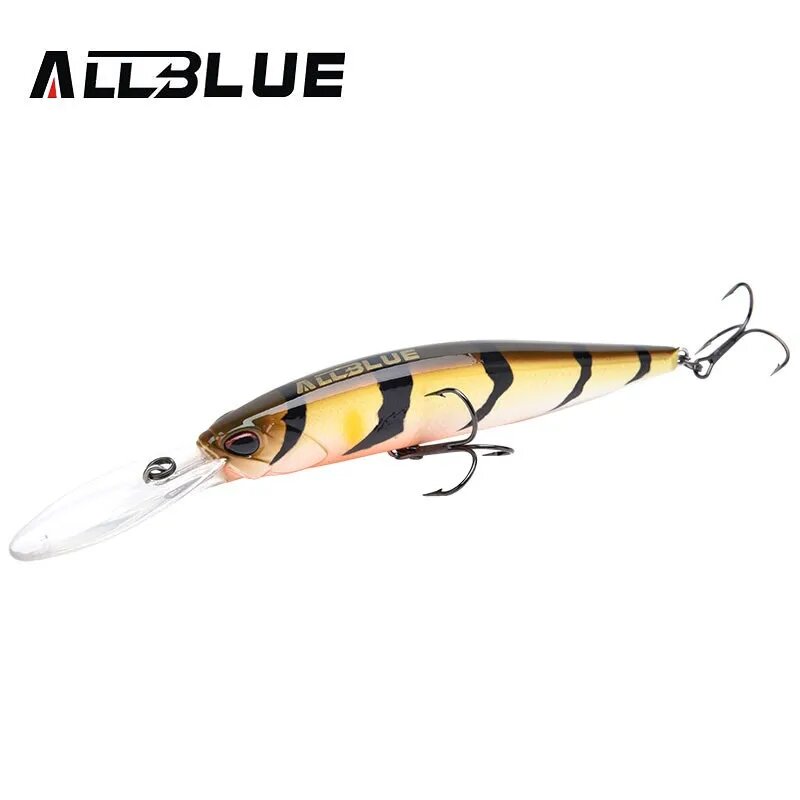 ALLBLUE Новая профессиональная рыболовная приманка JERKBAIT 100DR Color E