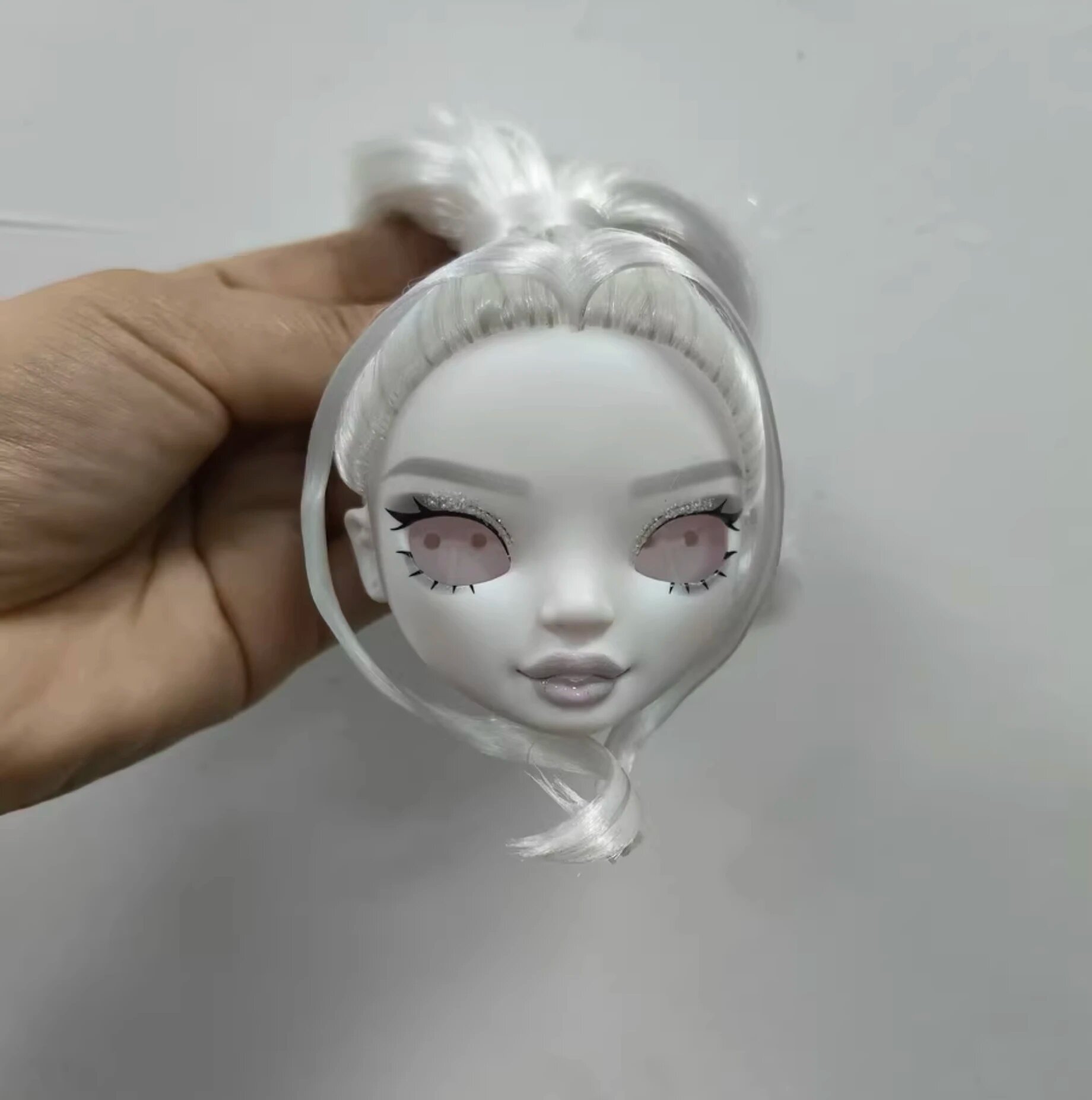 Кукольная голова для практики макияжа Белый, 59 have defect