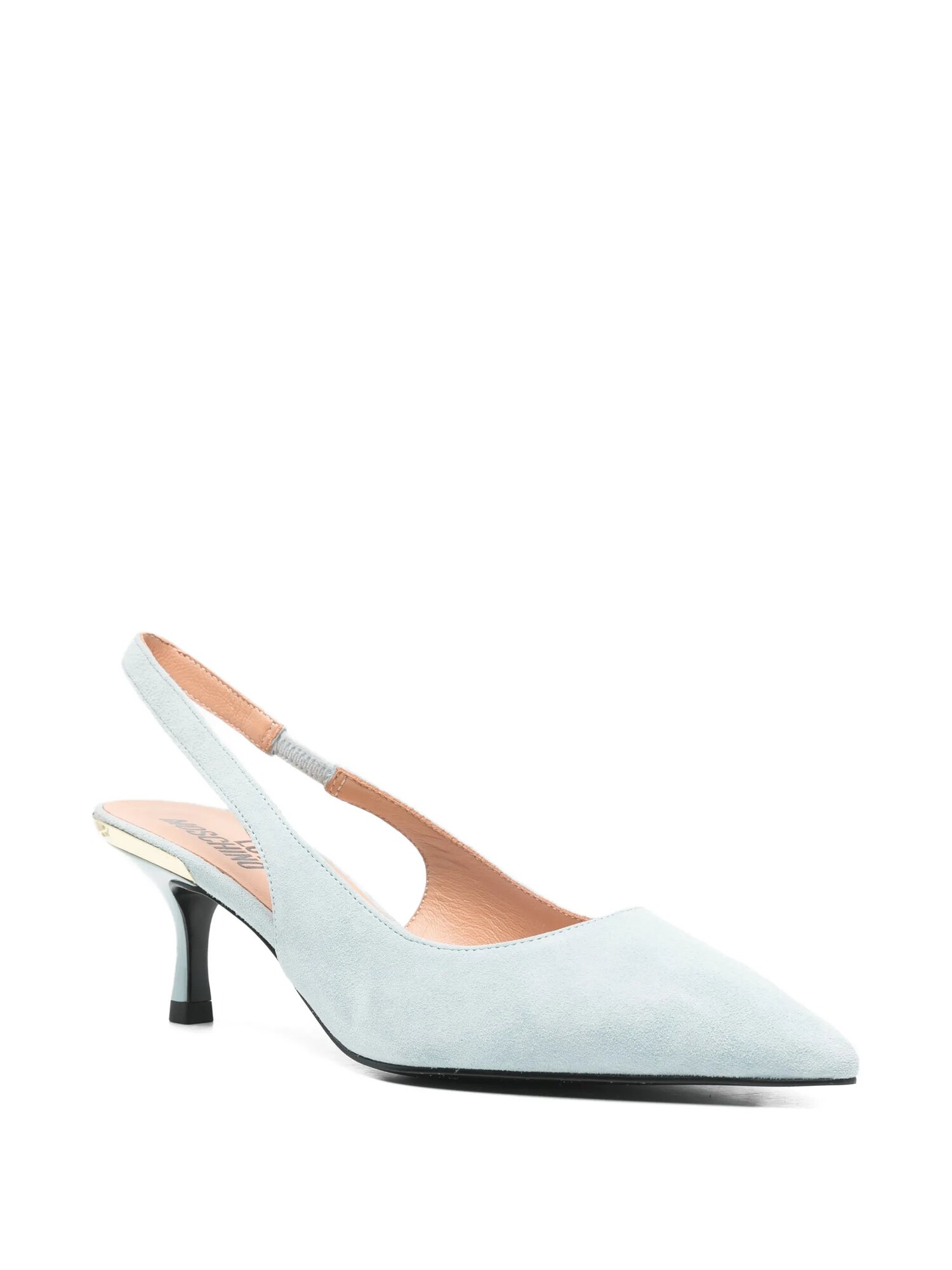 Туфли LOVE MOSCHINO Slingback leather pumps, размер 41 — фото 1