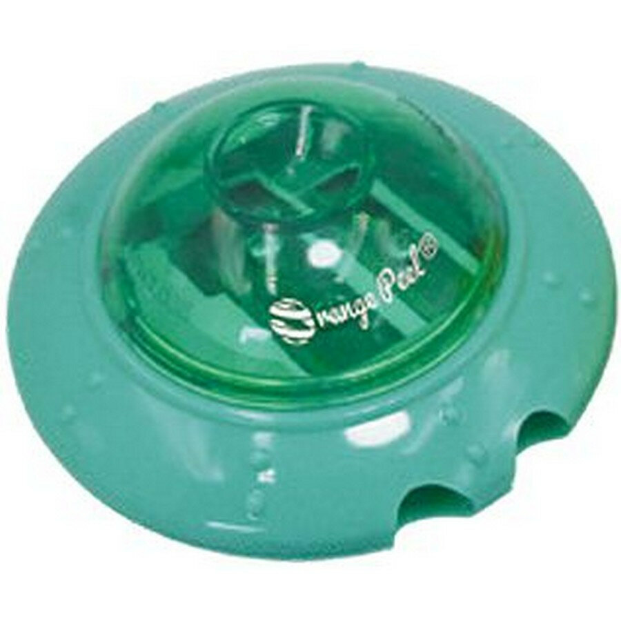 Точилка ORANGE PEEL НЛО, 2 отверстия, с контейнером, цвета ассорти, 1 шт. (ORANGE PEEL OP 1/14-S, OP 1/14-S4)