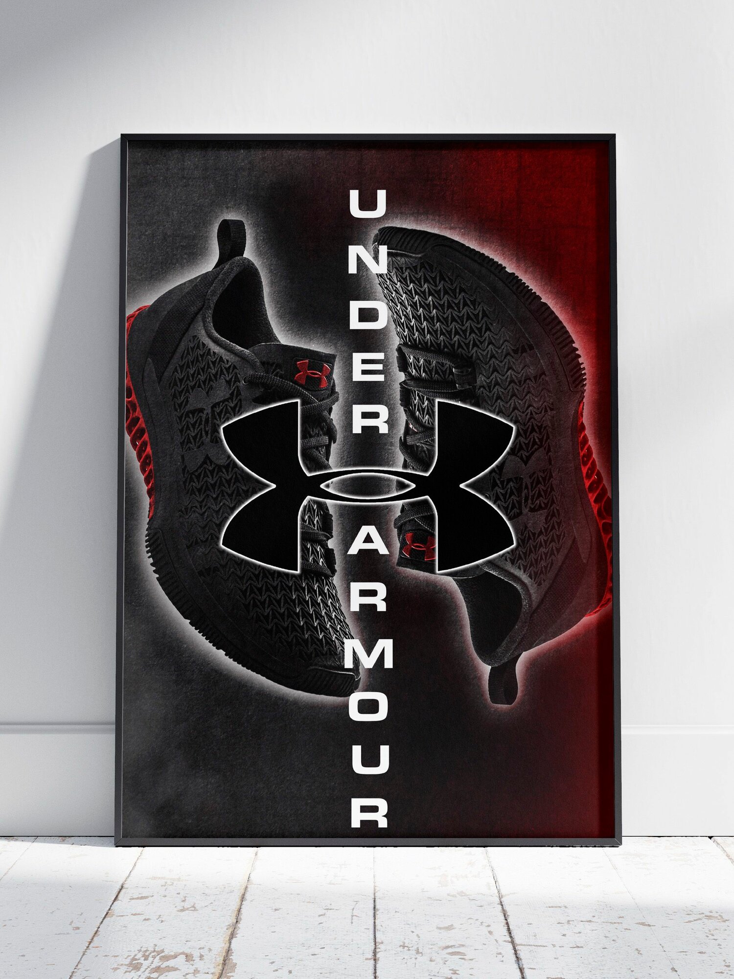 Плакат на стену для интерьера Бренды (Андер Армор - Under Armour) - Постер по моде и одежде формата A4 (21x30 см)