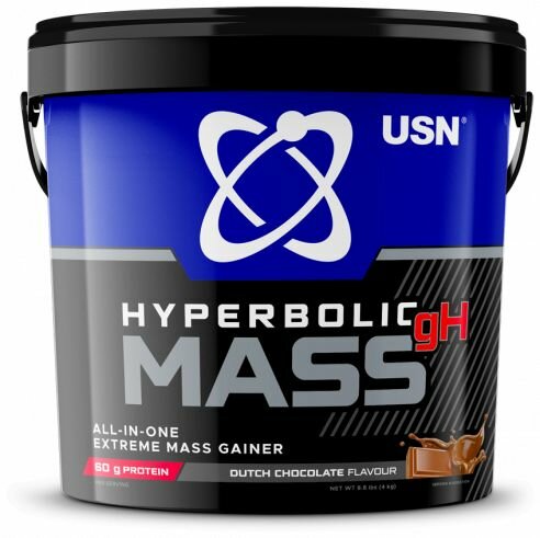 ЮСН Гейнер, USN Hyperbolic Mass, 4000 г, шоколад