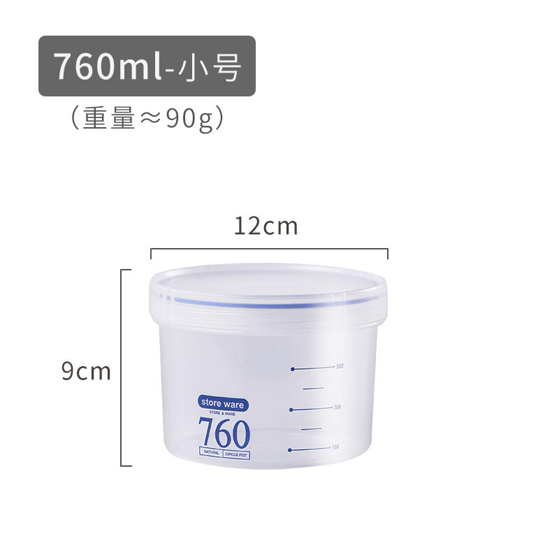 Mimu прозрачная пластиковая герметичная банка для сухого молока банка для еды кухонный ящик для хранения зерна банка