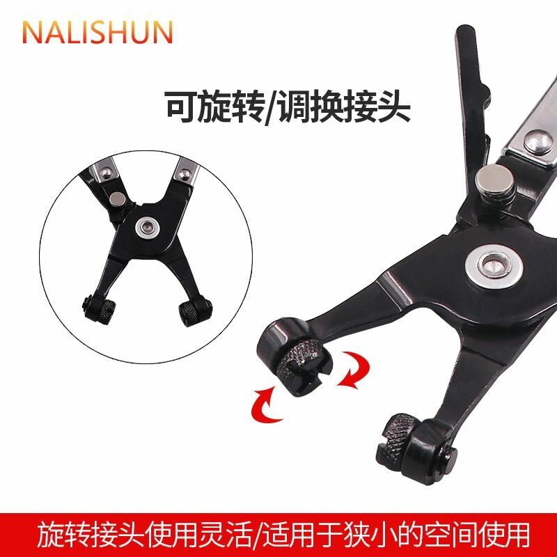 Универсальные автомобильные клещи для пайки, держат 2 инструмента для ремонта проводов