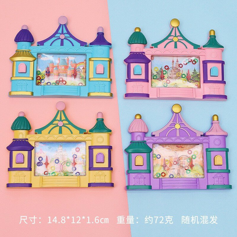 Развивающие детские игрушки Детские воспоминания Ностальгическая игровая приставка Большой замок воды машина