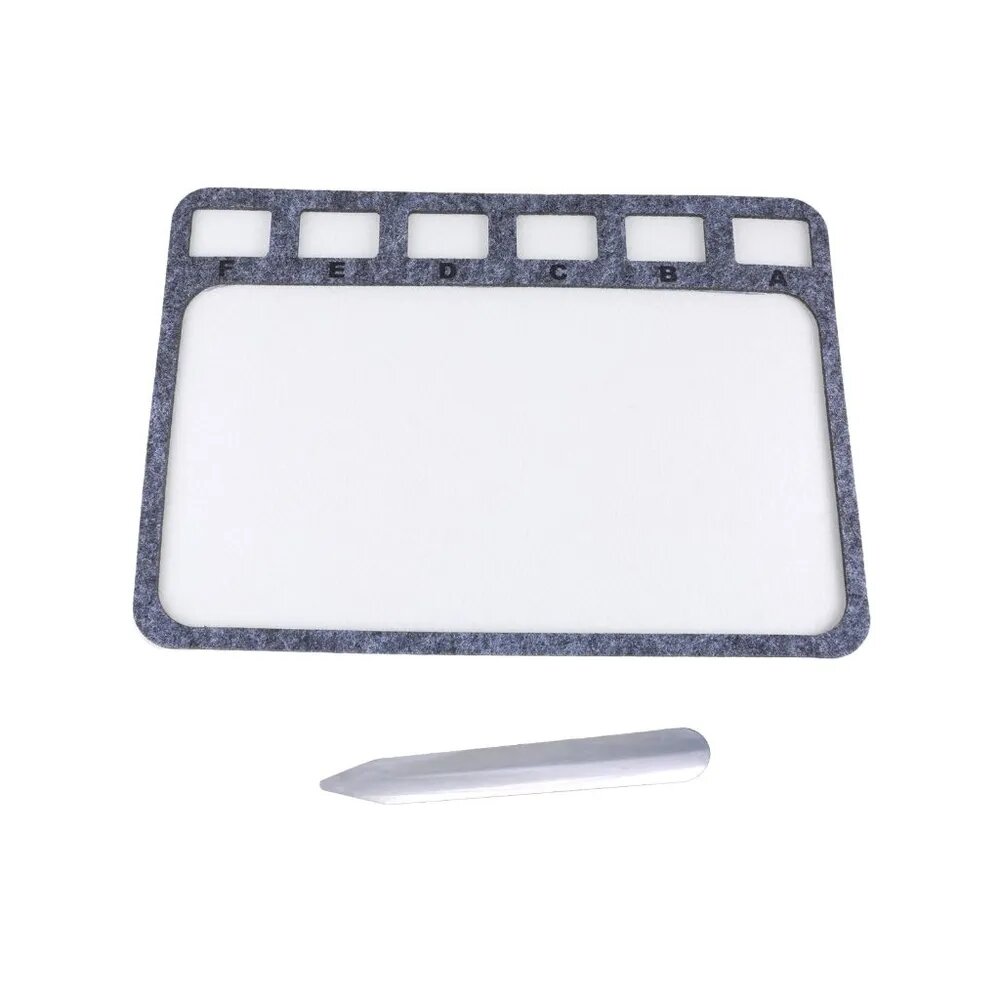 Войлочные коврики ручной работы для вышивания бисером, Украшения для дома, Дизайнерские доски для ювелирных изделий 2шт