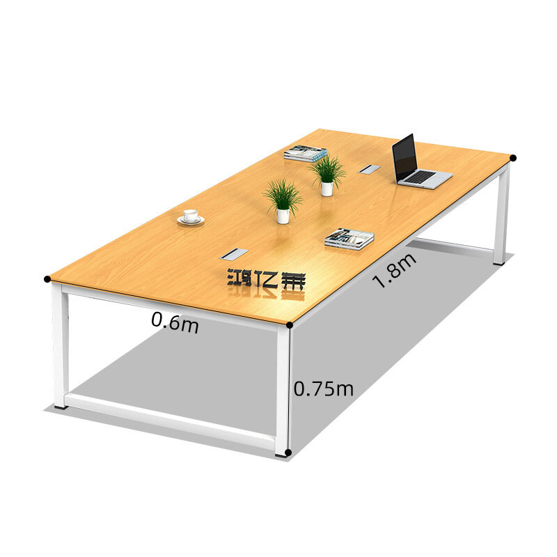 Современный минималистичный офисный конференц-стол, длинный стол, офисная мебель, конференц-стол для тренировок, стол для чтения