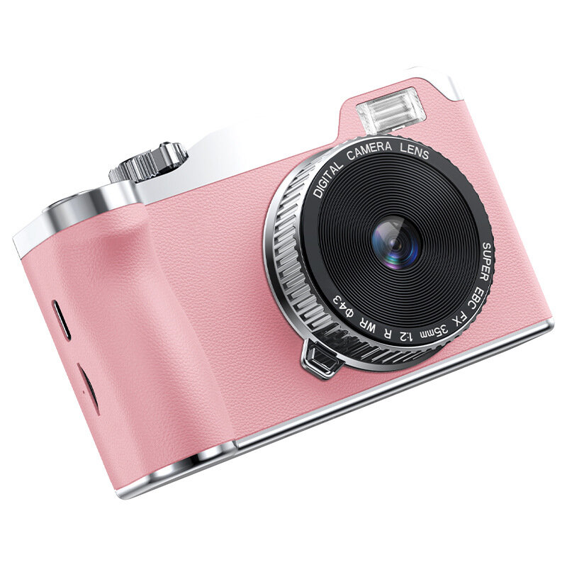 Новая цифровая камера CCD 2025 года с высоким разрешением для студентов и детей, двойная передняя и задняя камеры, популярный трансграничный продукт.