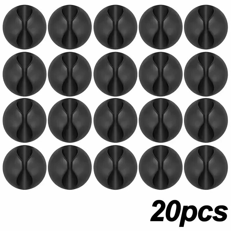 Самоклеящийся Органайзер Для Кабелей, Фиксатор Для Кабель-менеджмента, Держатель Для Кабелей На Стол